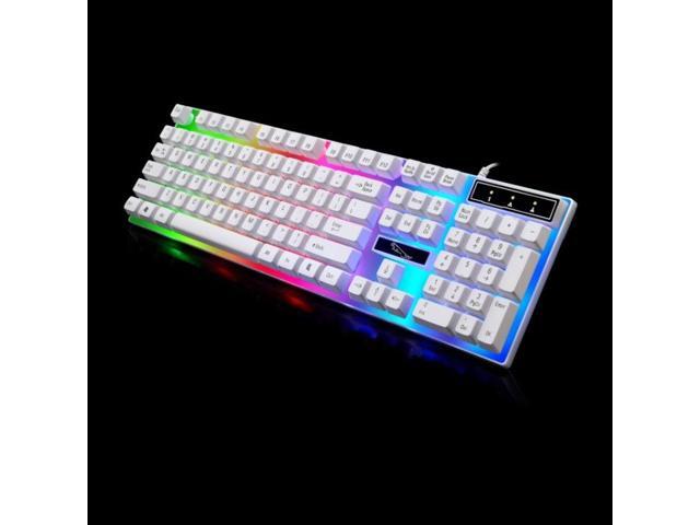 Click here for ZGB G21 104 Keys USB Wired Mechanical Feel Colorfu... prices