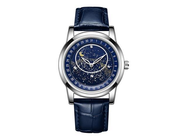 Click here for SANDA 7001 Leather Strap Luminous Waterproof Mecha... prices