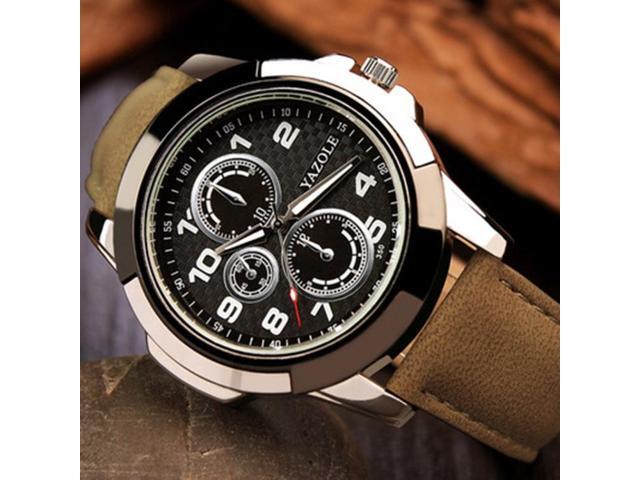 Click here for YAZOLE 350 Three-eyes Men Sports Watch Quartz Watc... prices