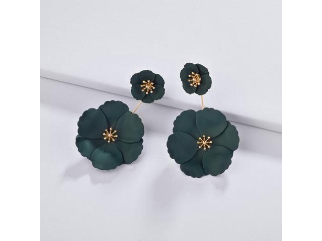 Click here for 1 Pair Boho Style Earrings Alloy Flower Long Earri... prices