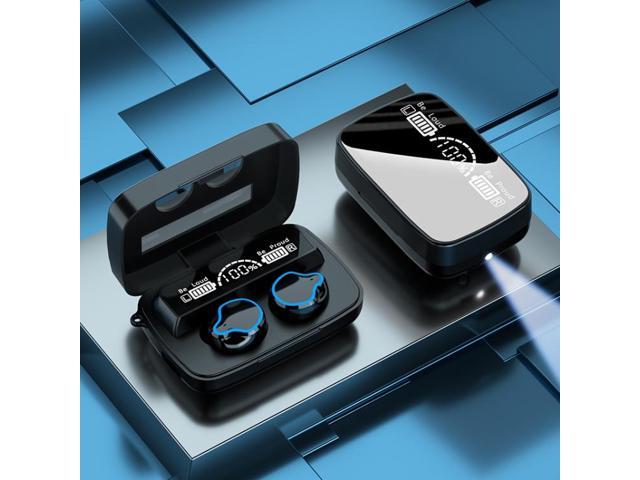 Click here for M9 Bluetooth 5.1 TWS Mirror Digital Display Wirele... prices