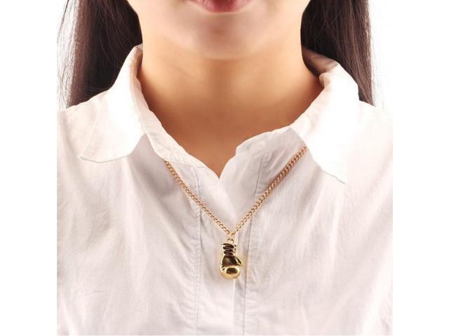 Click here for Punk Retro Mini Boxing Glove Necklace (gold) Gold prices