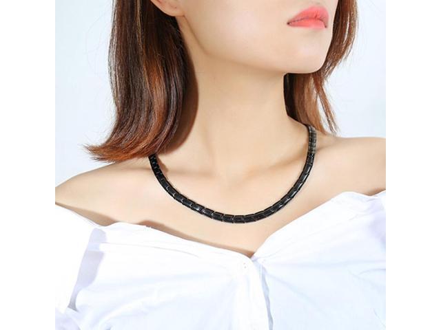 Click here for CNC-007 Magnetic Titanium Steel Necklace Jewelry C... prices
