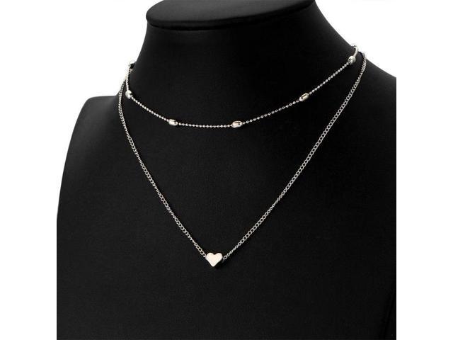 Click here for Jewelry Vintage Simple Copper Heart Multi - Layer... prices