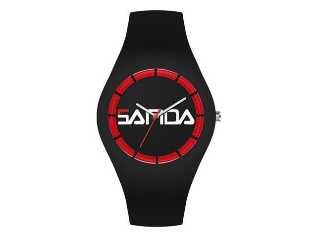 Click here for SANDA 6076 Simple Scale Round Dial Ladies Silicone... prices