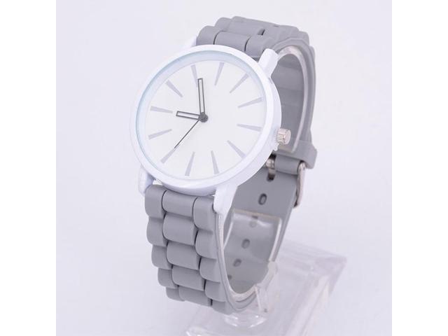 Click here for Simple Style Round Dial Jelly Silicone Strap Quart... prices
