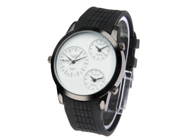 Click here for Fashion 3 Dial Quartz Wrist Calendar Watch with Si... prices