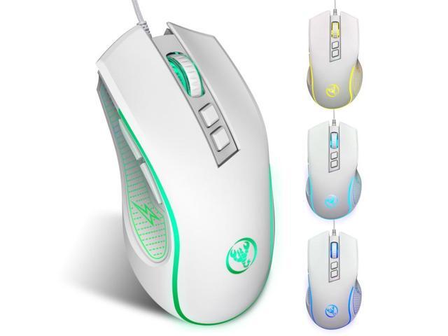 Click here for HXSJ X100 7-buttons 3600 DPI Cool Glowing Wired Ga... prices