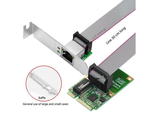 Click here for Desktop Computer Mini PCI-E Bus Interface RJ45 Net... prices