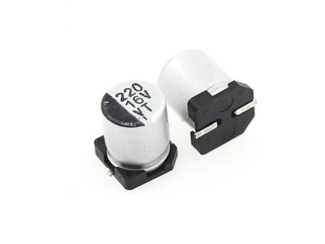 Click here for 20PCS SMD Aluminum Electrolytic Capacitor 16V220UF... prices