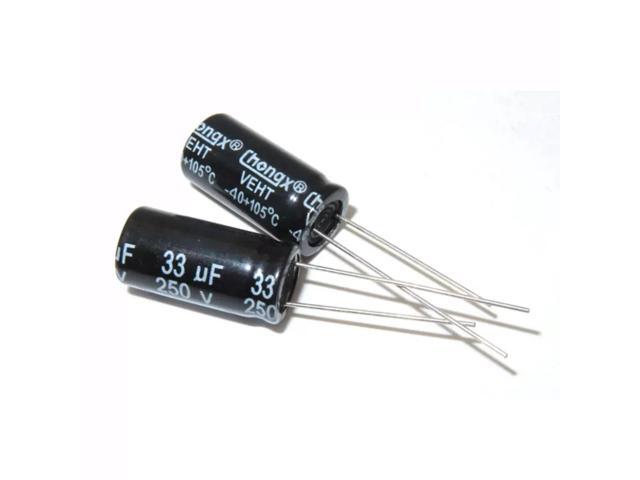 Click here for 10PCS 250V33uf Volume 10*20MM Aluminum Electrolyti... prices