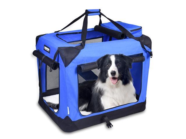 Click here for Jespet Folding Soft Pet Crates Kennel  3-Door Indo... prices