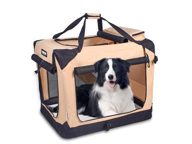 Click here for Jespet Folding Soft Pet Crates Kennel  3-Door Indo... prices