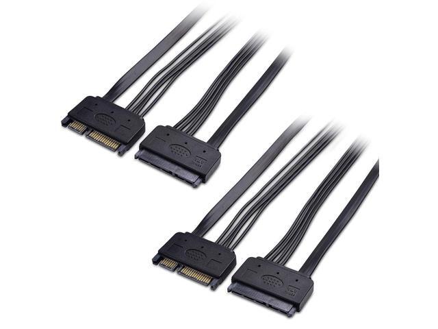 Click here for Cable Matters 2-Pack 22-Pin Power and Data SATA Ex... prices
