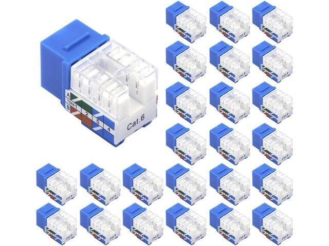 Click here for VCE RJ45 Cat6 Keystone Jacks Slim Profile UL-Liste... prices