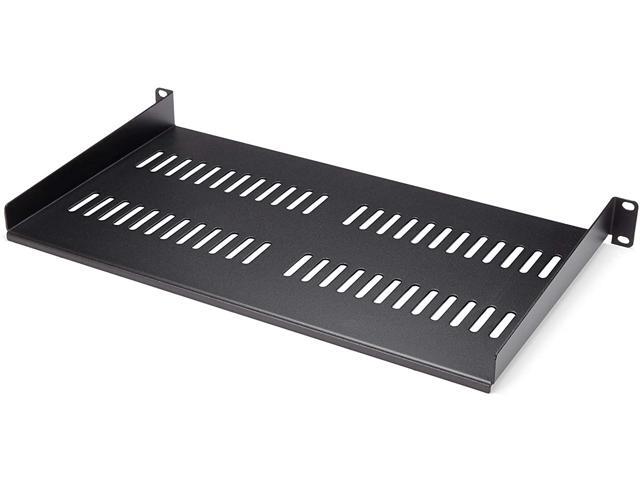 Click here for 1U Vented Server Rack Mount Shelf - 10in Deep Stee... prices