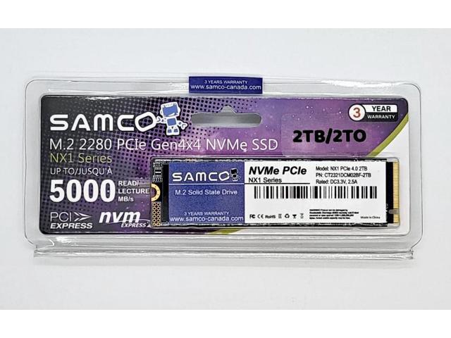 Click here for Samco 2TB NX1 M2 NVMe PCIe Gen4 x4 SSD (R:5000MB/s... prices