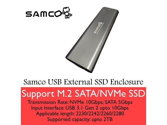 Click here for Samco M.2 SATA/NVMe USB 3.1 10Gbps External SSD En... prices