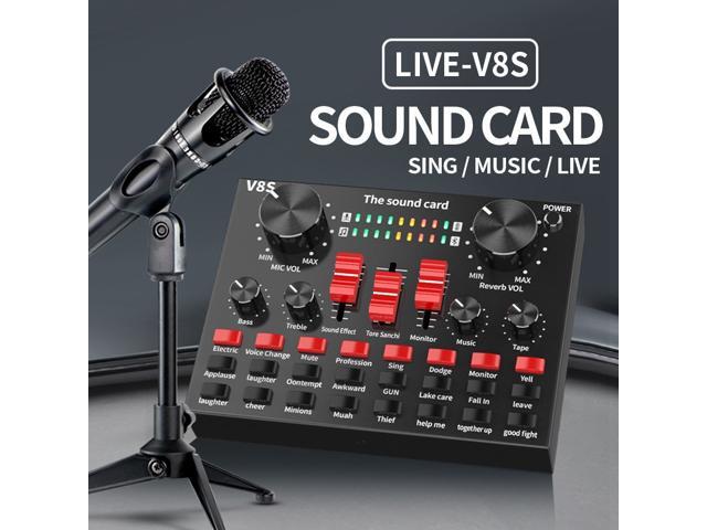 Click here for V8S bluetooth Sound Card Live Broadcast Equipment... prices