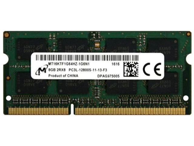 Click here for Micron MT16KTF1G64HZ-1G6N1 8GB DDR3 1600 2RX8 PC3L... prices