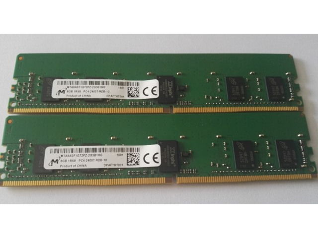 Click here for Micron MTA9ASF1G72PZ-2G3B1 8GB 1RX8 DDR4 2400 REG... prices