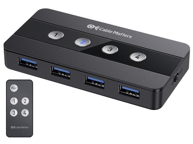 Click here for Cable Matters 4 Port USB 3.0 Switch Hub USB Sharin... prices
