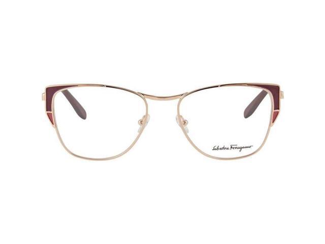 Click here for SALVATORE FERRAGAMO-SF2163 780 Shiny Rose Gold/Bor... prices