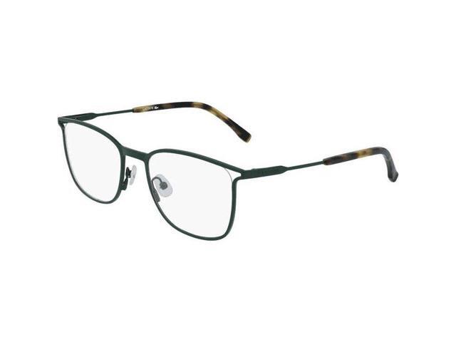 Click here for LACOSTE-L2261 315 Oval Eyeglasses Matte Green prices