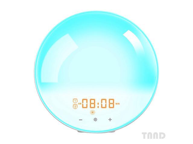 Click here for Wake-up lamp sunrise alarm clock  7-color bedside... prices