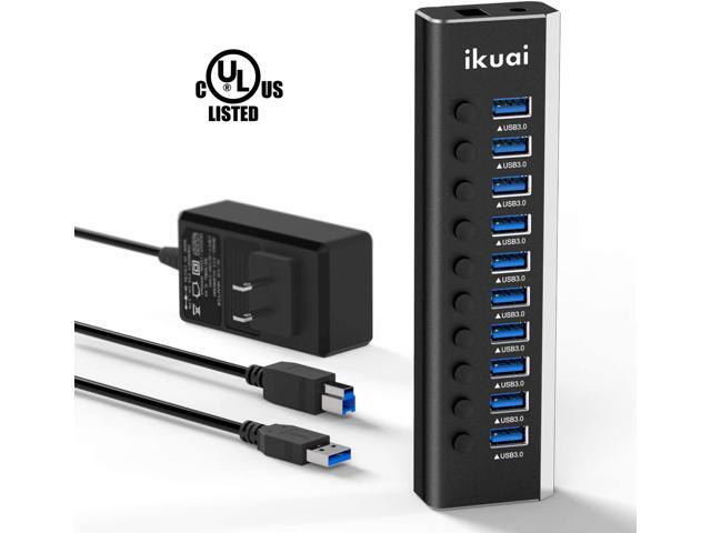 Click here for Powered USB Hub 3.0  10 Port USB 3.0 Data Hub Alum... prices