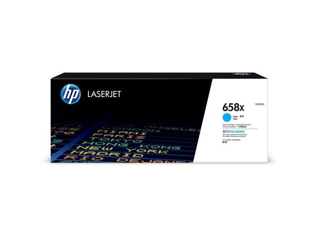 Click here for HP 658X High Yield Cyan Original LaserJet Toner Ca... prices