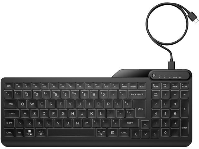 Click here for HP 405 Multi-Device Backlit Wired Keyboard prices