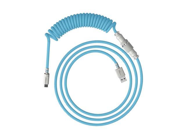 Click here for HyperX USB-C Coiled Cable Light Blue-White prices