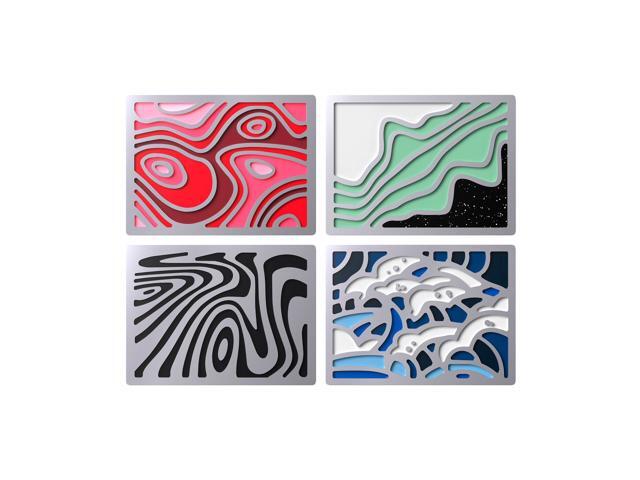 Click here for HyperX Badge Pack - Abstract Magnetic Badges prices