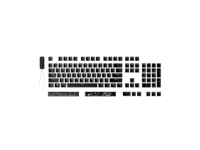 Click here for HyperX Pudding Keycaps 2 - Full Key Set - PBT - Bl... prices