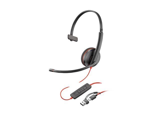 Click here for Poly Blackwire 3220 Stereo USB-C Headset +USB-C/A... prices