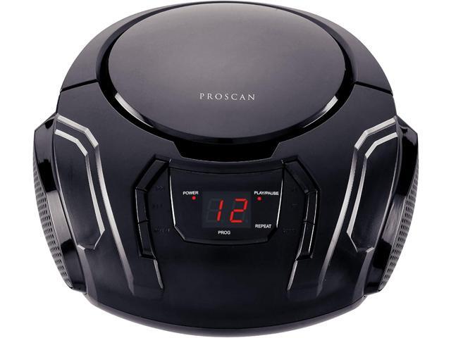 Click here for PROSCAN Elite Portable CD Boombox with AM/FM Radio... prices
