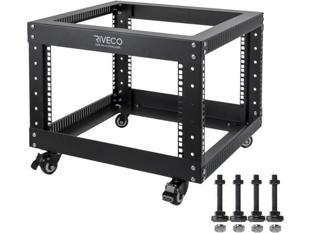 Click here for RIVECO 6U Open Frame Server Rack with Wheels- Heav... prices