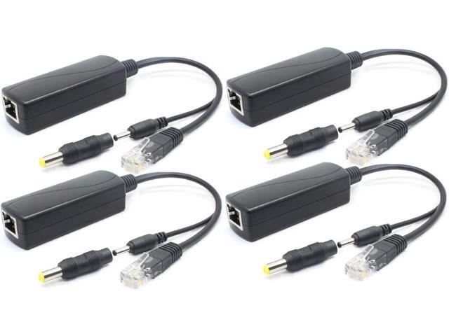 Click here for ANVISION 4-Pack 5V PoE Splitter  48V to 5V 2.4A Ad... prices