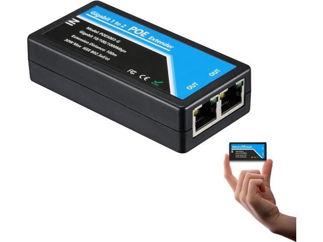Click here for Revotech Gigabit 2 Port POE Extender  IEEE 802.3af... prices