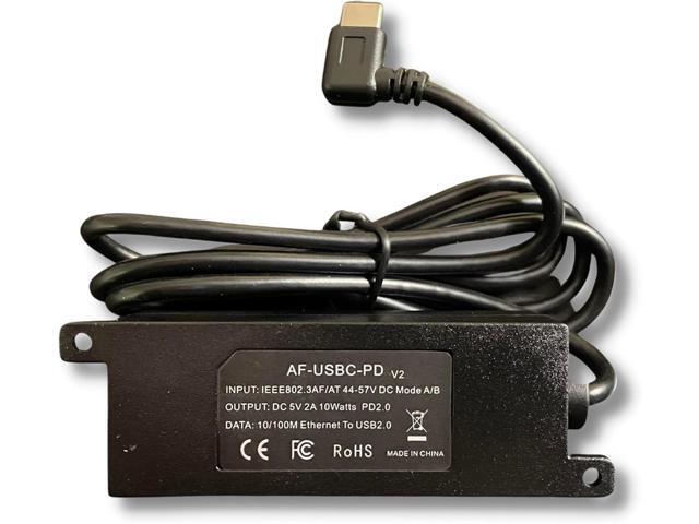 Click here for PoE Texas IEEE 802.3af PoE to USB-C Power and 10/1... prices