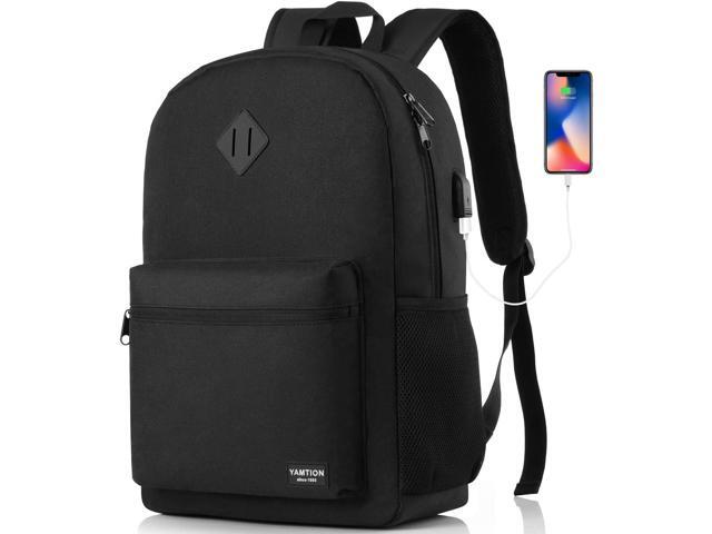 Click here for YAMTION Black Backpack for Women Men Casual School... prices