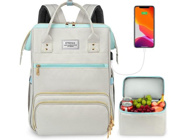 Click here for ETRONIK Lunch Backpack  15.6 Inch Laptop Backpack... prices