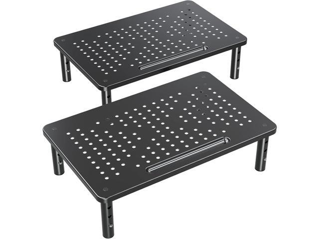 Click here for ELIVED 2 Pack Monitor Stand Riser - 3 Height Adjus... prices