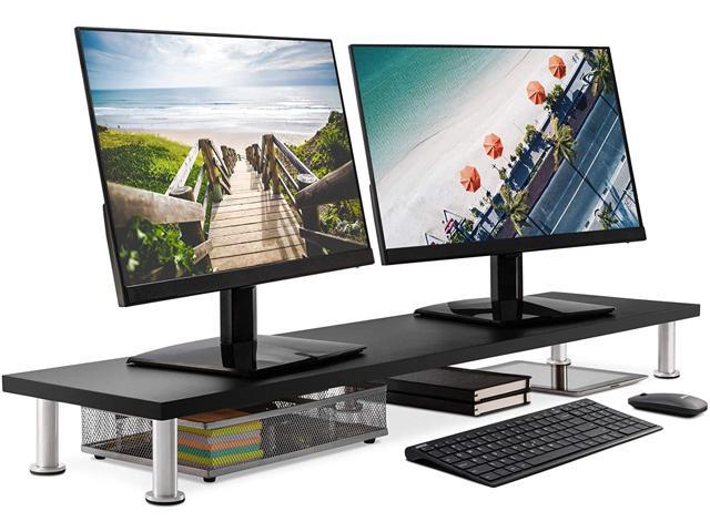 Click here for Large Dual Monitor Stand for Computer Screens - So... prices