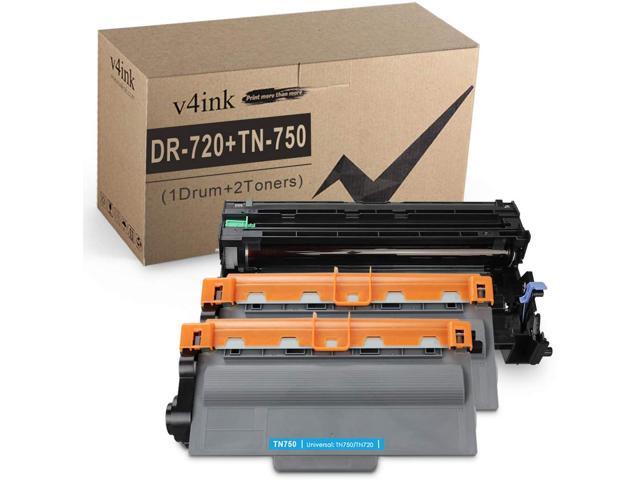 Click here for V4INK 2PK TN750 Toner + 1PK DR720 Drum Compatible... prices