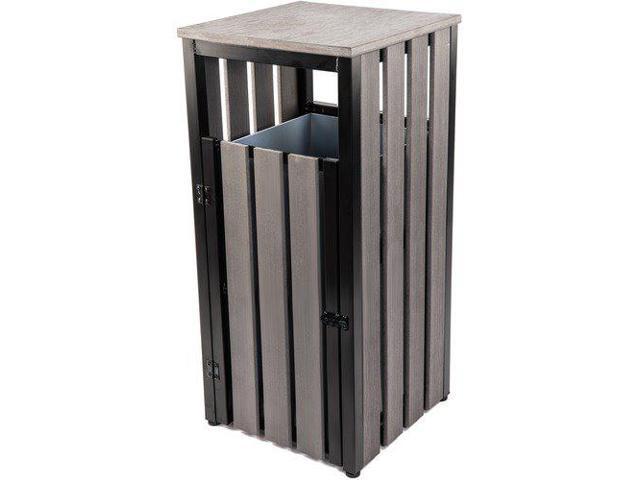 Click here for Lorell Waste Bin  Outdoor  W/Ashtray  15-3/4X15-3/... prices