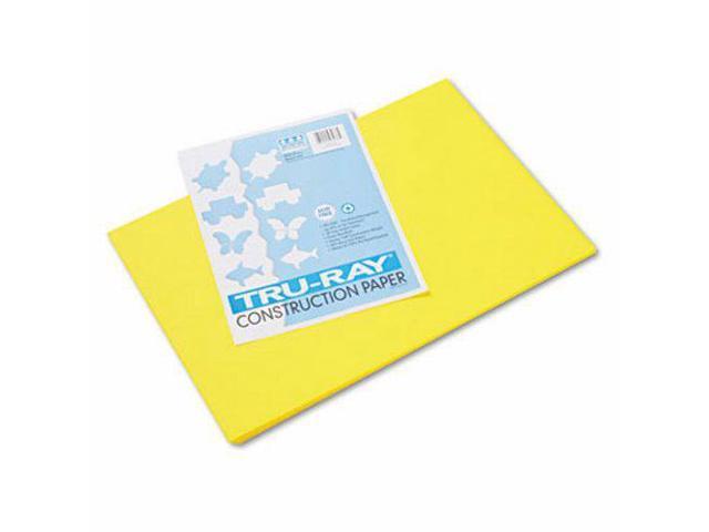 Click here for Tru-Ray Construction Paper  76lb  12 x 18  Yellow... prices