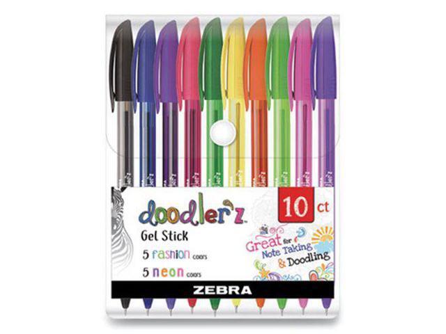 Click here for Zebra Stick Gel Pen  Bold  Assorted Ink  Assorted... prices
