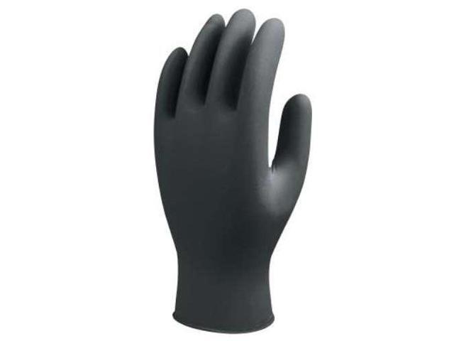 Click here for SHOWA 7700 Series Nitrile Gloves  4 mil  Small  Bl... prices